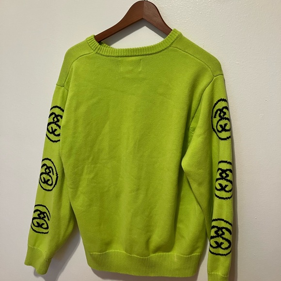 Stussy | Shirts | Stussy Venom Slime Instrata Sweater | Poshmark